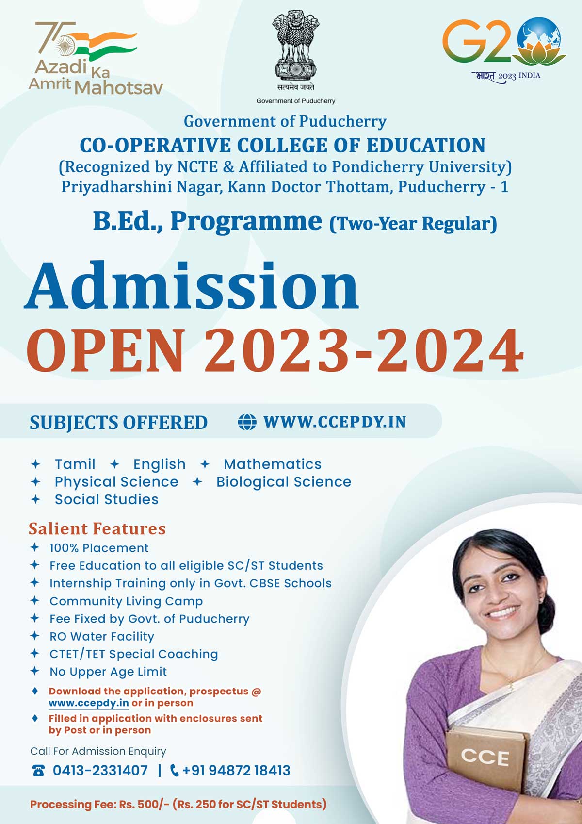 Prospectus and Application - Co-operative College of Education